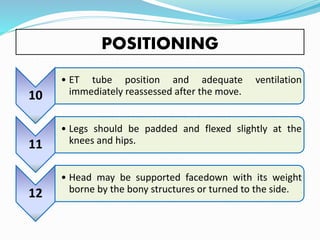 Postioning in Cranial Surgery | PPTX