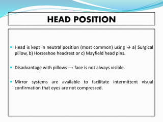 Postioning in Cranial Surgery | PPTX