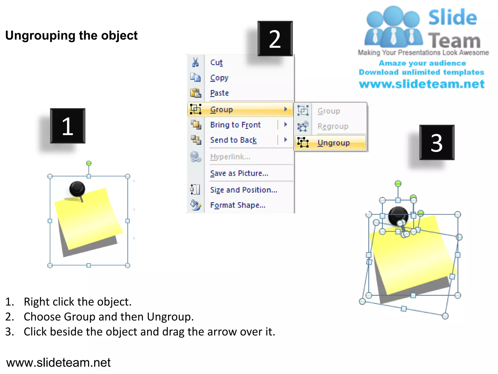 Post it notes style design 4 powerpoint presentation templates. | PPT
