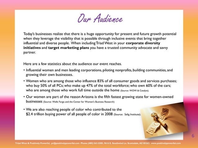 Postively Powerful Sponsor Invitation | PDF