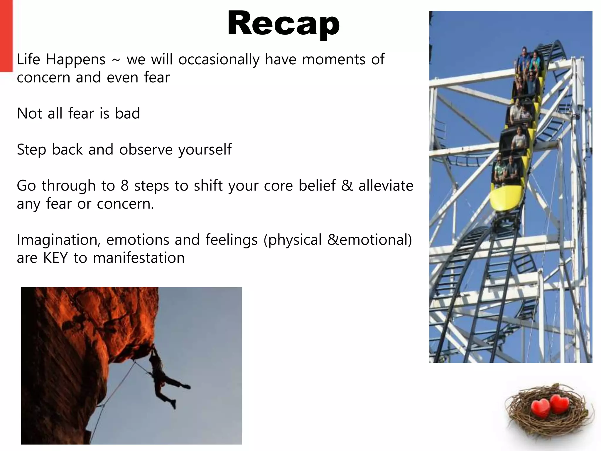 Positive Side of Fear | PPTX