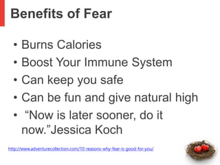 Positive Side of Fear | PPT