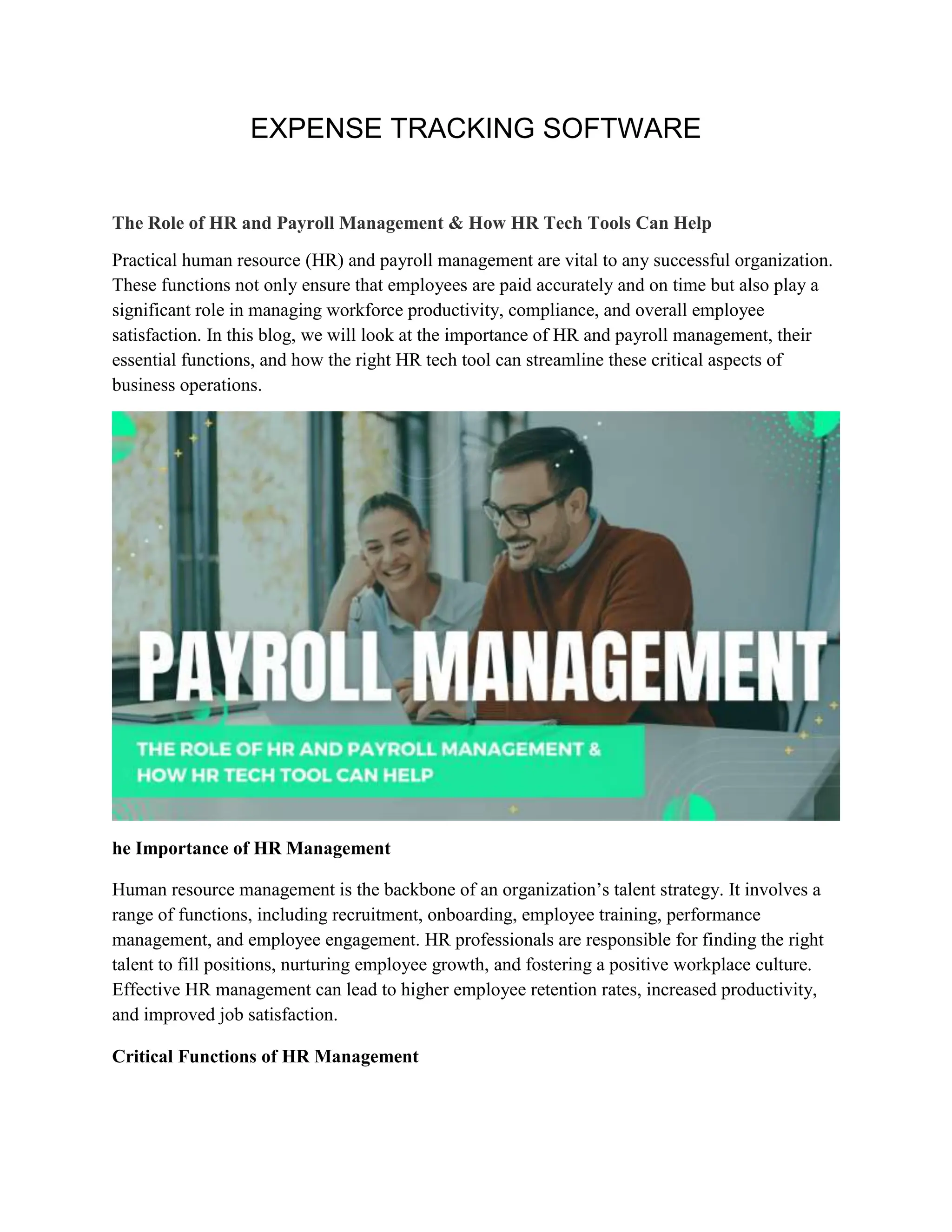 Coexsys Expense/ Payroll tracking software.docx