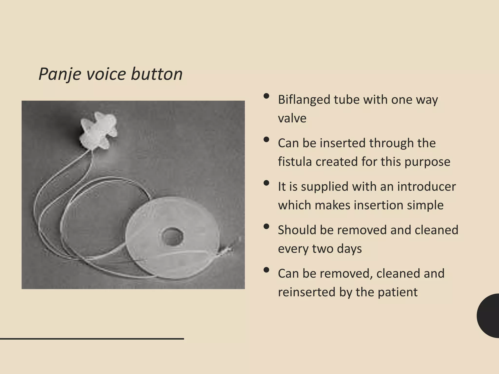 Post laryngectomy voice rehabilitation education in Pakistan | PPTX