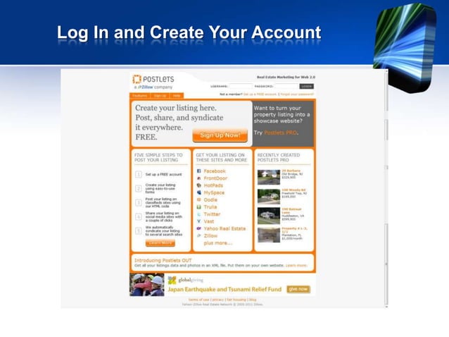Postlets PowerPoint Presentation 2011 | PPTX