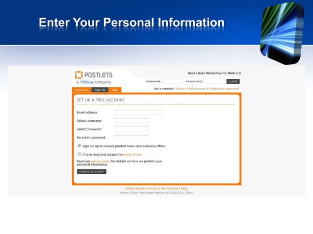 Postlets PowerPoint Presentation 2011 | PPTX