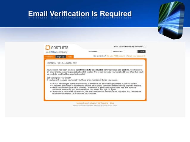 Postlets PowerPoint Presentation 2011 | PPTX