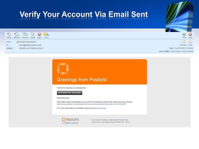 Postlets PowerPoint Presentation 2011 | PPTX