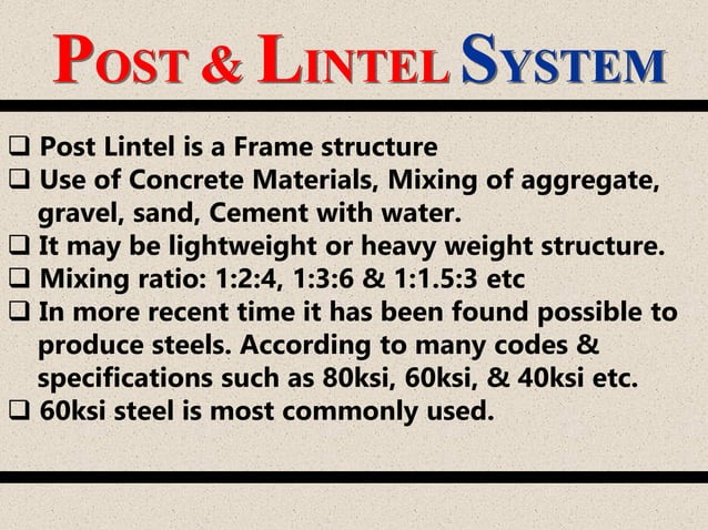 Post lintel structre | PDF | Geology | Science