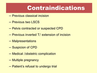 Post lscs pregnancy | PPTX