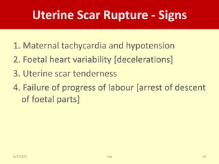 Post lscs pregnancy | PPTX