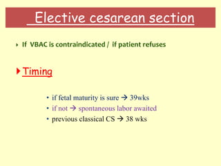 Post lscs pregnancy | PPTX