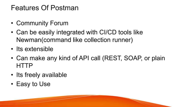Postman Introduction | PPTX | Operating Systems | Computer Software and Applications