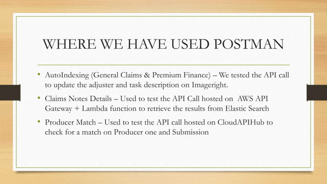 POSTMAN.pptx | Web Development | Internet