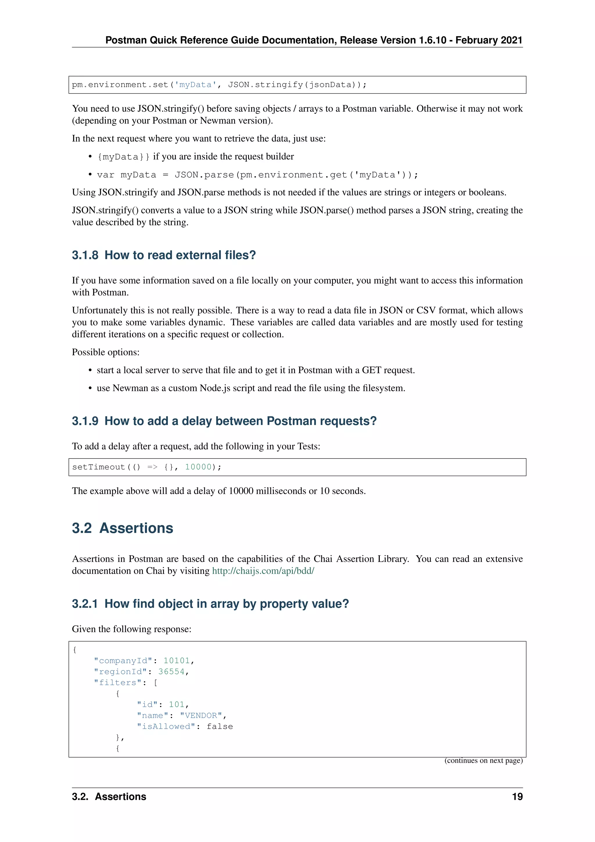 Postman quick-reference-guide 2021 | PDF