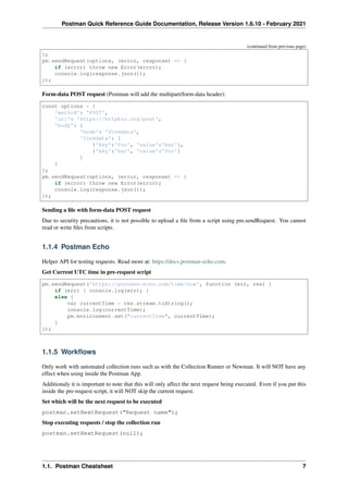Postman quick-reference-guide 2021 | PDF