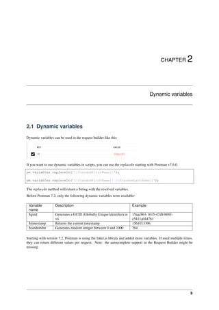 Postman quick-reference-guide 2021 | PDF