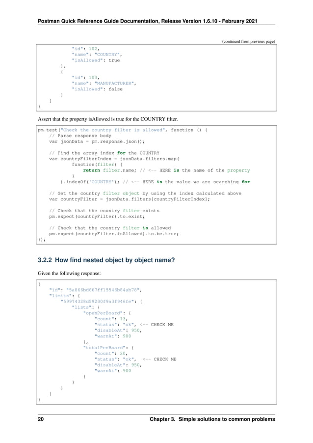 Postman quick-reference-guide 2021 | PDF