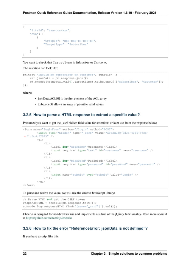 Postman quick-reference-guide 2021 | PDF