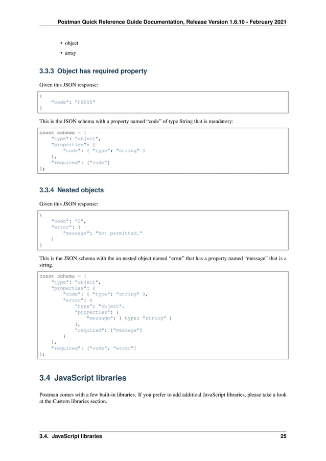 Postman quick-reference-guide 2021 | PDF