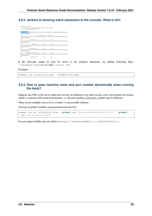 Postman quick-reference-guide 2021 | PDF