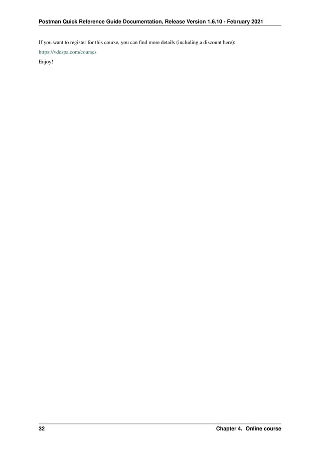 Postman quick-reference-guide 2021 | PDF