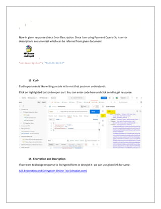 POSTMAN and Payment Document -API Testing.docx