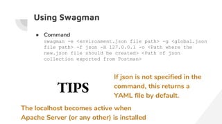 Swagman - Converting Postman Collection to Swagger Build | PPT