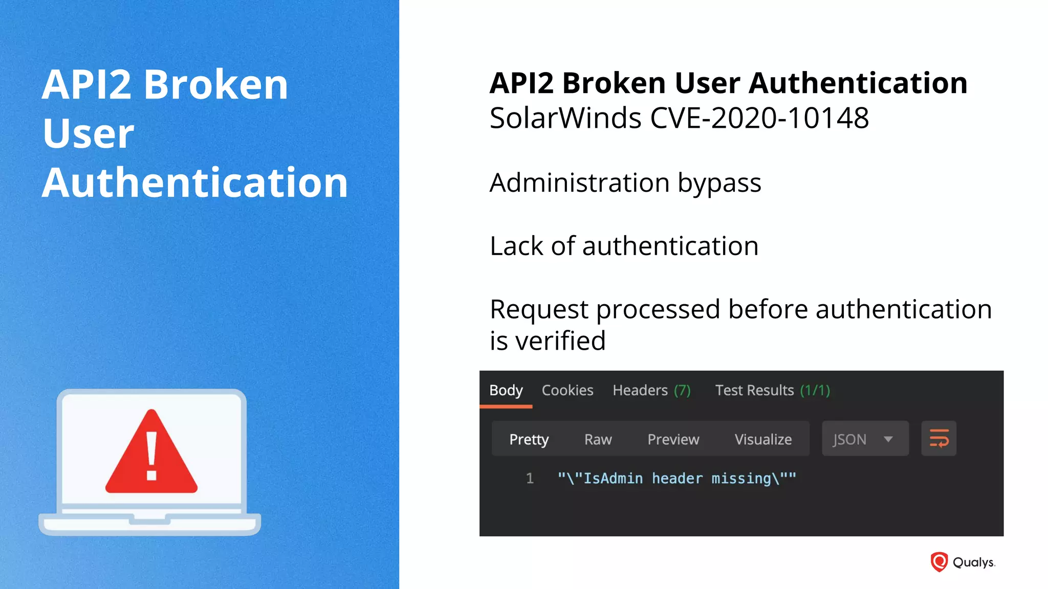 API Security with Postman and Qualys | PDF