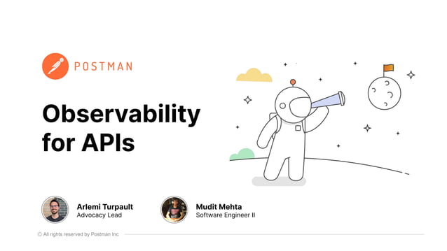 Postman Intergalactic - API Observability | PPT