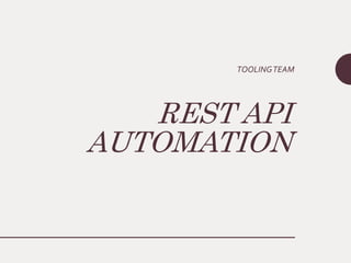 PostMan and Jenkins RestApi Automation.pptx