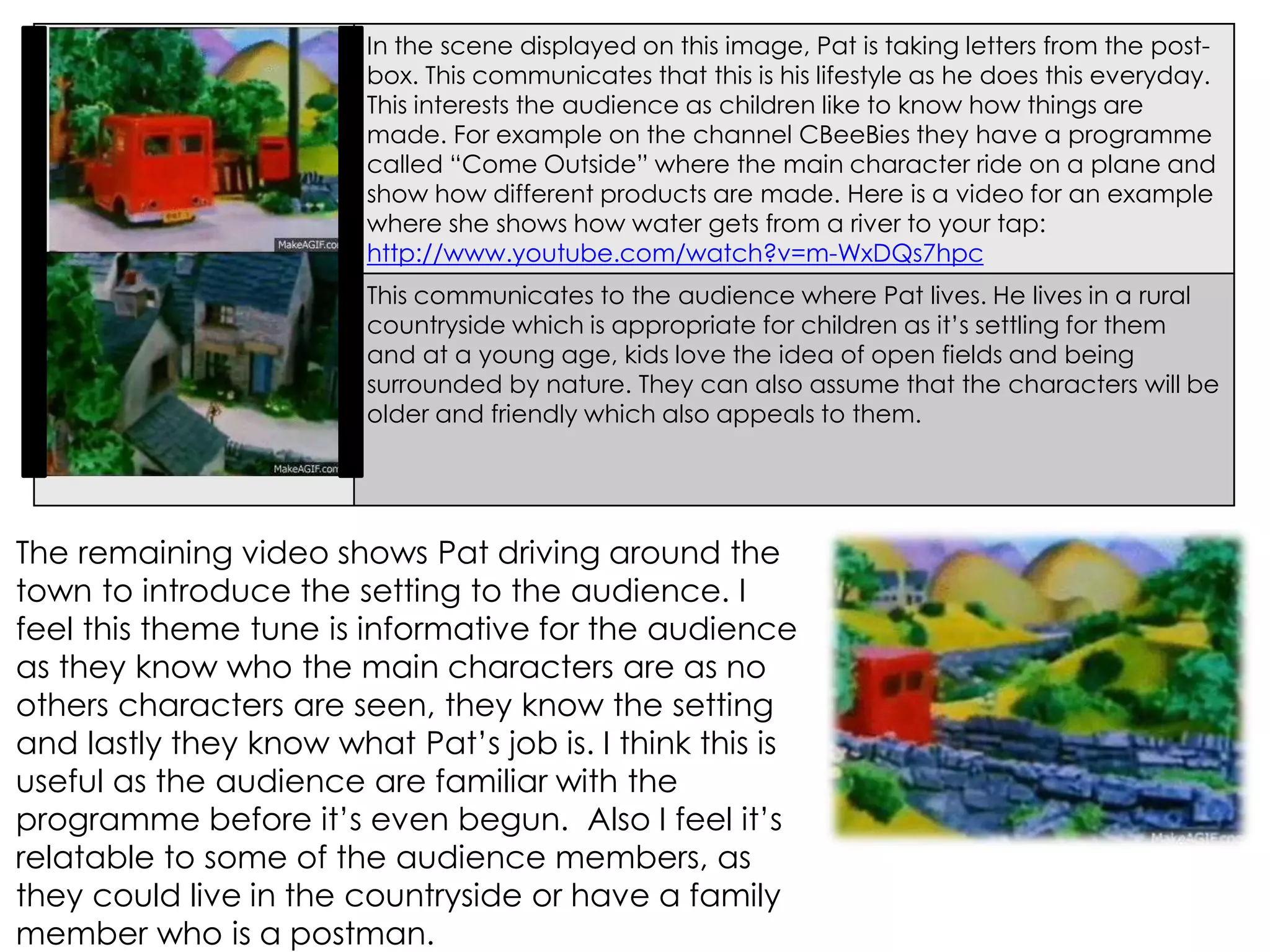 Postman pat textual analysis | PPTX