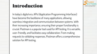 How do I use Postman in my everyday QA work? | PPT