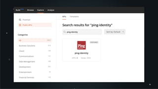 Postman Webinar: How Ping Identity Uses Postman across the API ...
