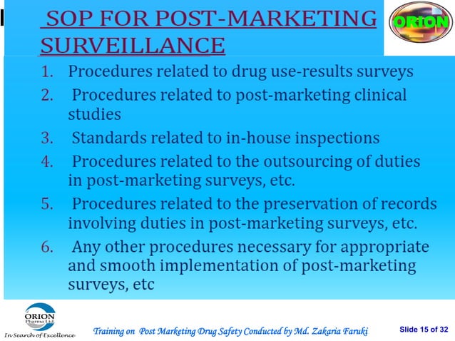 Post Marketing Drug Safety & Pharmacovigilance | PDF | Pharmaceutical ...