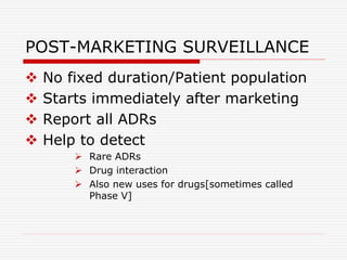 post marketing surveillance OF DRUG PRODUCTS | PPT