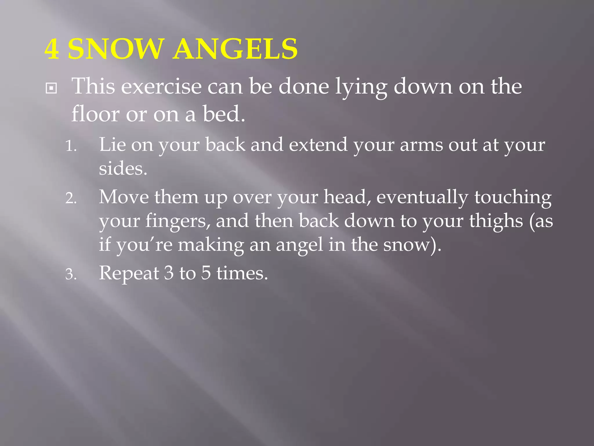 Post mastectomy exercises | PPTX