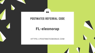 Postmates Requirements | PPT | Free Download