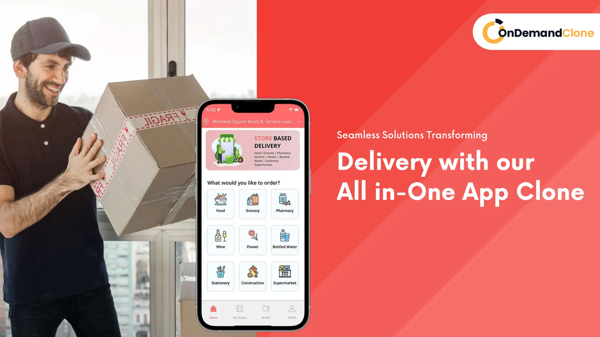 Seamless Solutions: Transforming Delivery with our All-in-One App Clone ...
