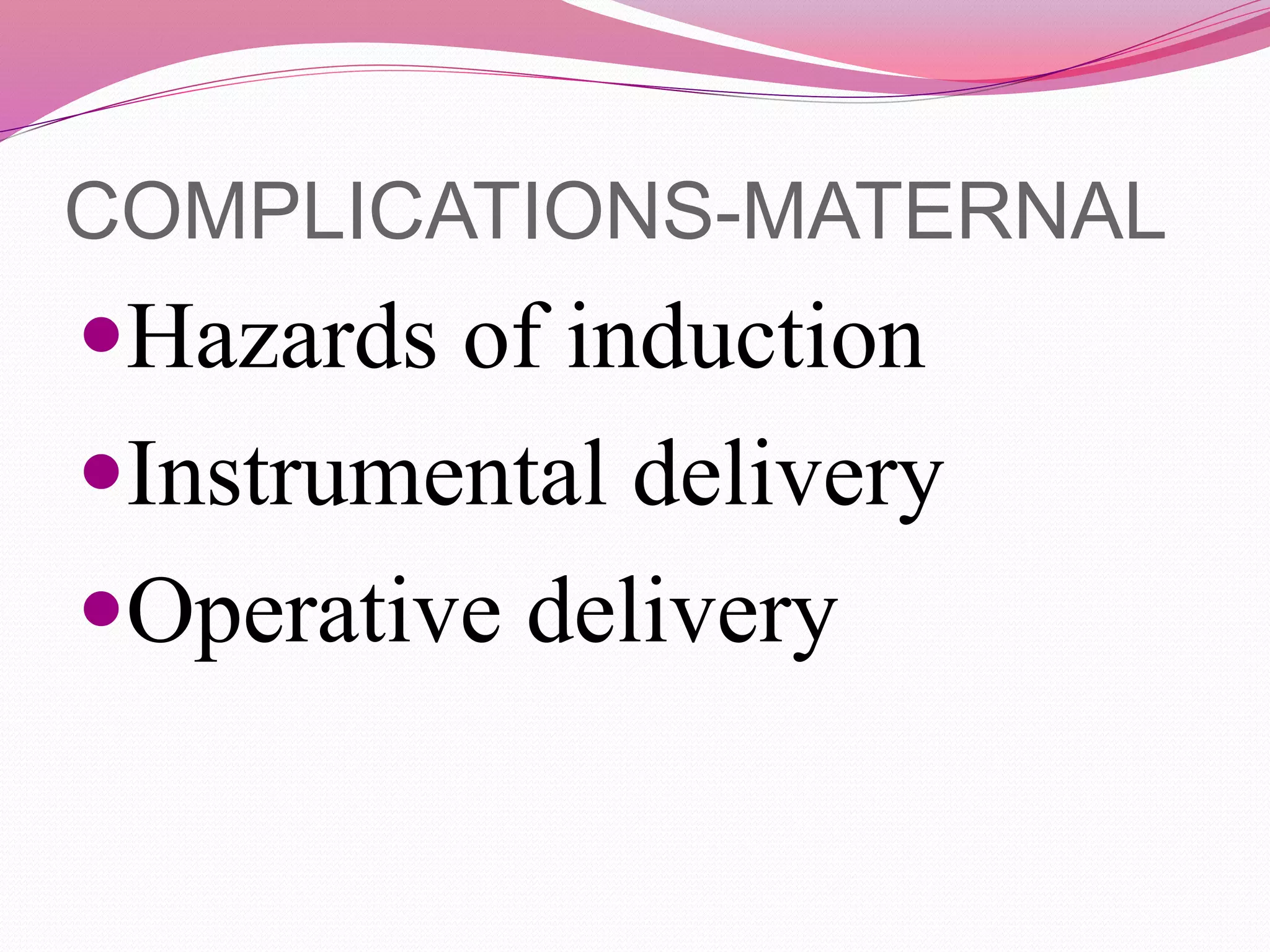 Post maturity | PPTX