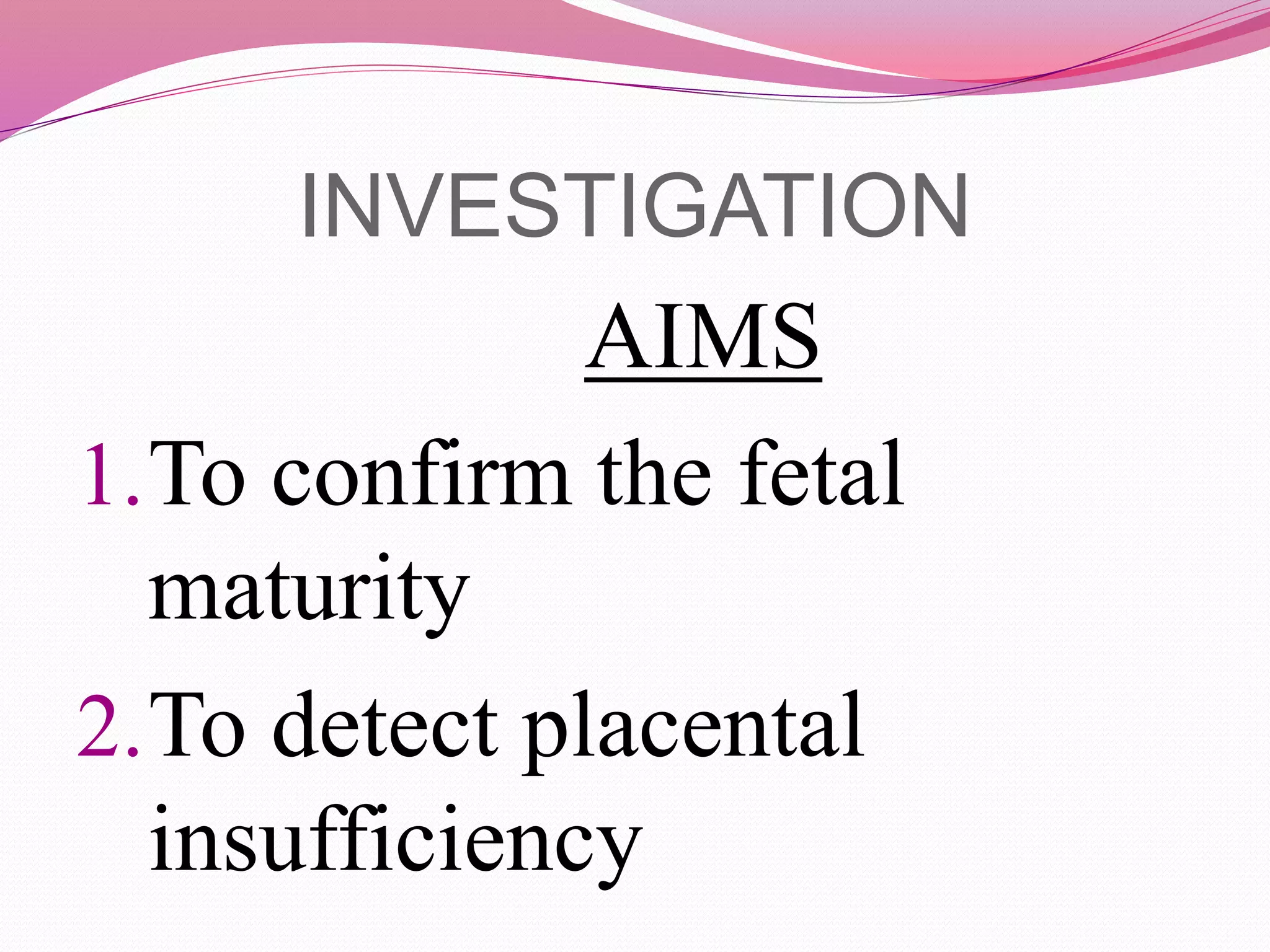 Post maturity | PPTX