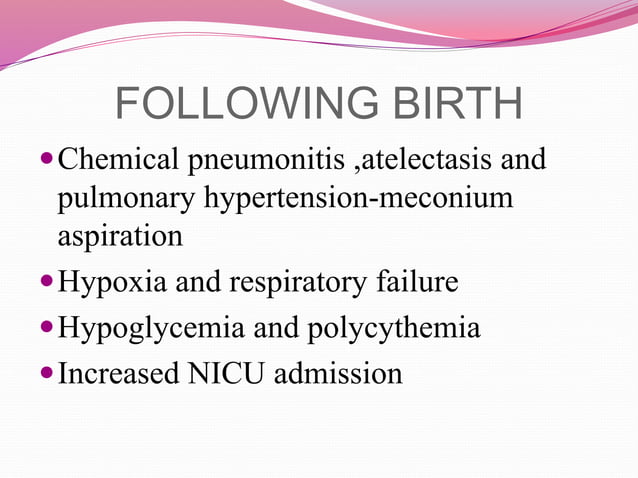 Post maturity | PPTX