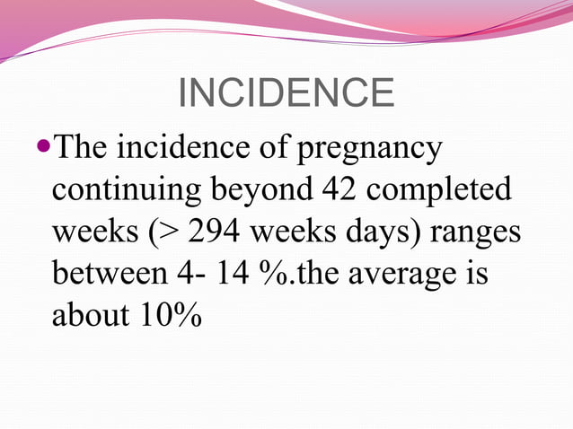 Post maturity | PPTX