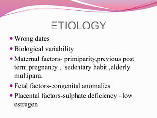 Post maturity | PPTX