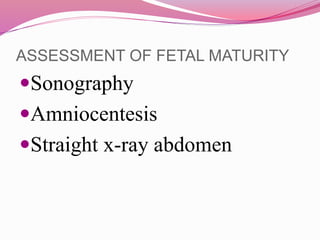 Post maturity | PPTX