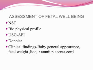 Post maturity | PPTX