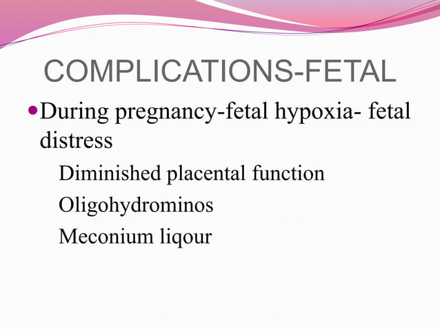 Post maturity | PPTX