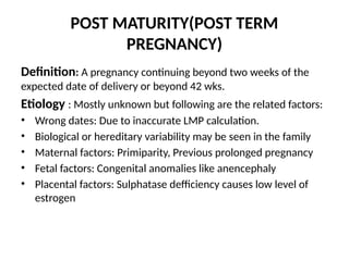 Powerpoint Presentation on Post Maturity.pptx