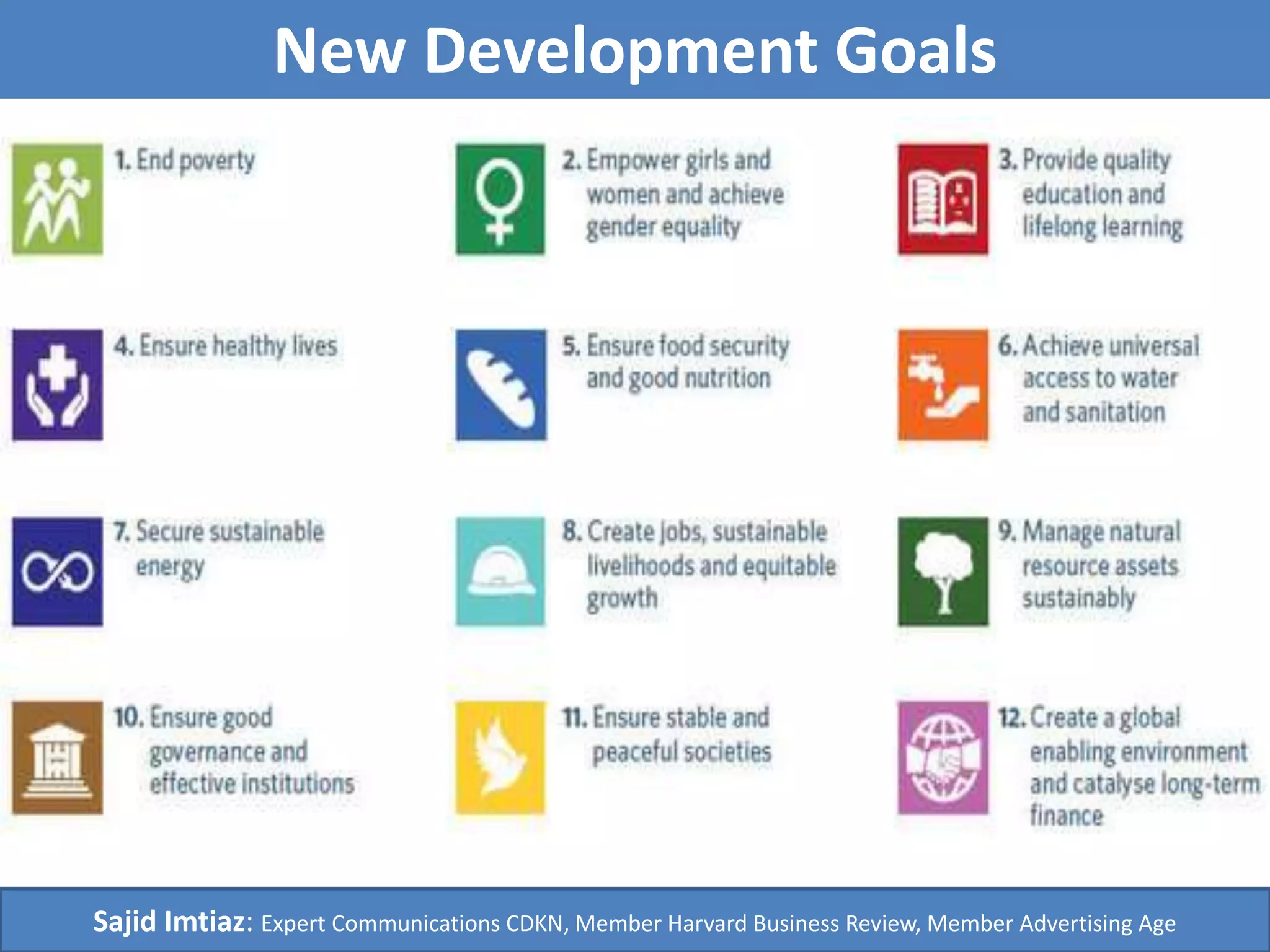 12 Development Goals | PPTX | Business | Business and Finance