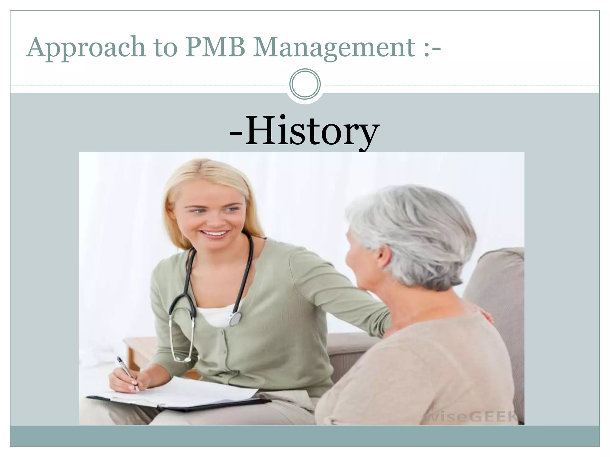 Post menopausal bleeding seminar | PPTX